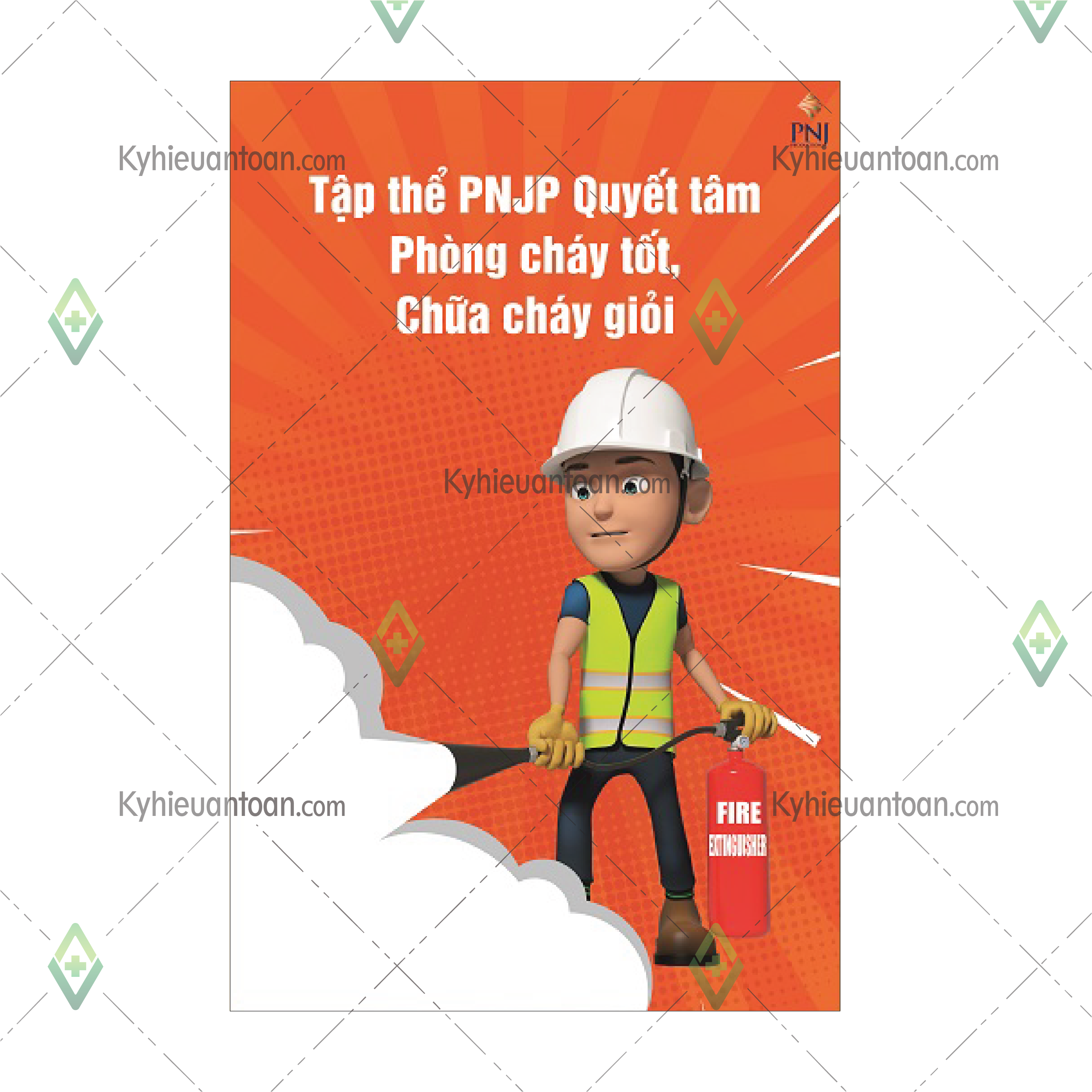 Poster phòng cháy chữa cháy